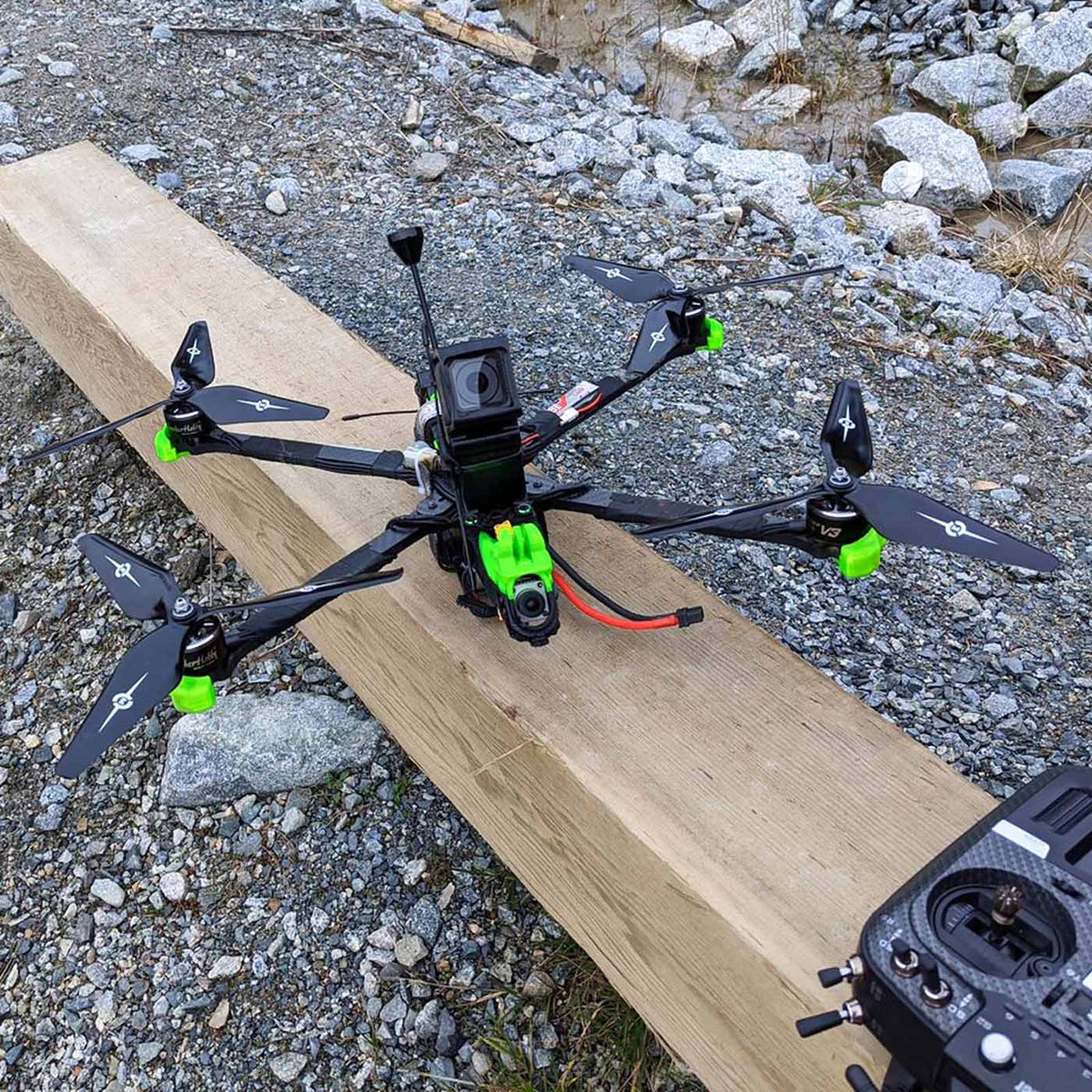 3MR 3-Blade 7x3.7 CW Pusher Propeller