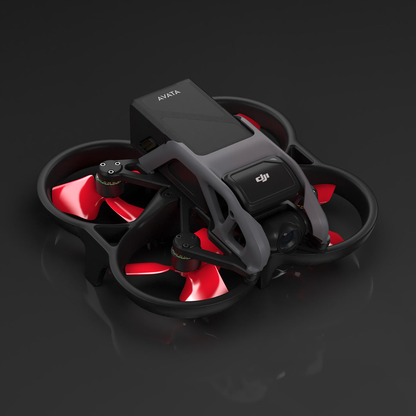 DJI Avata 3-blade Upgrade Propeller Set x4 Red
