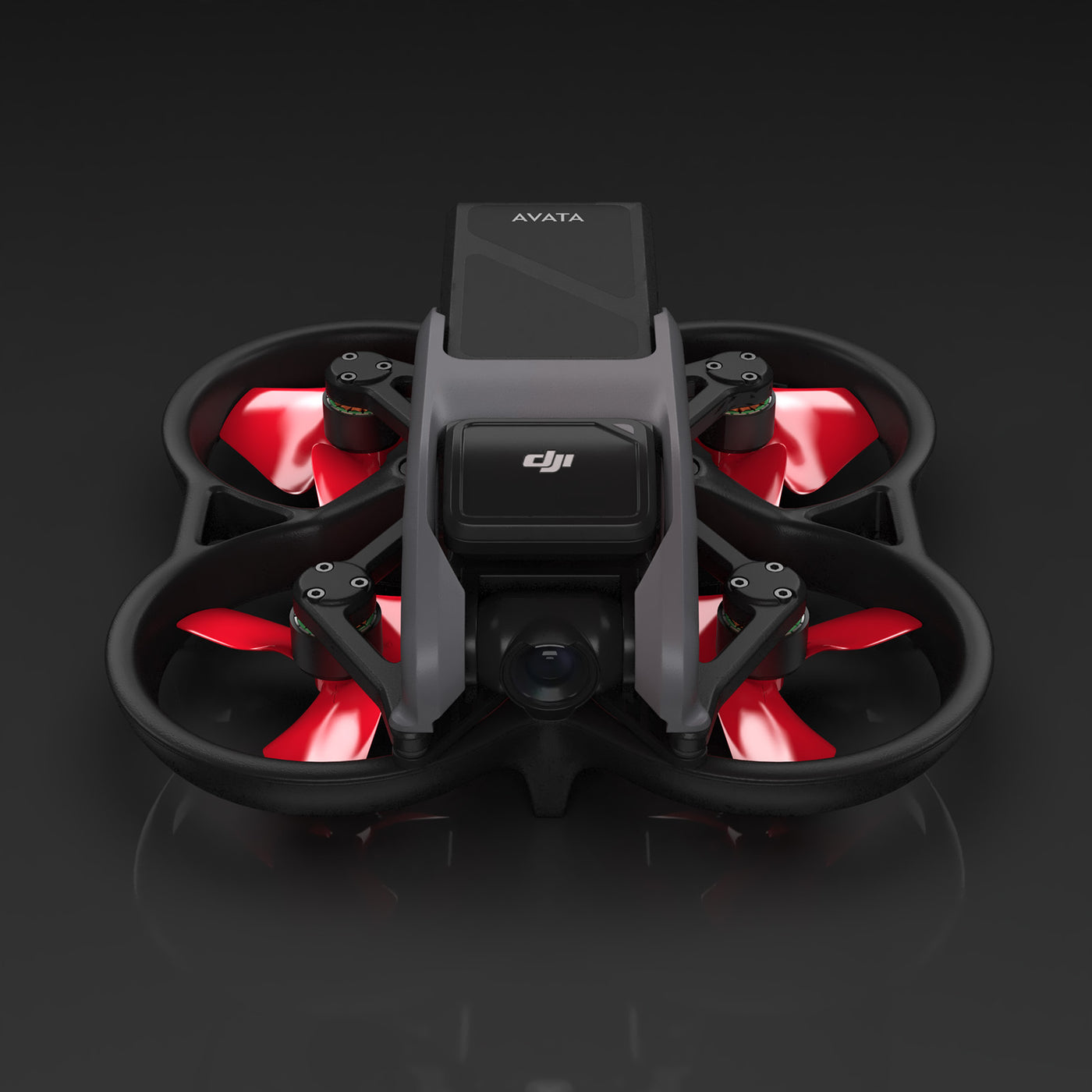 DJI Avata 3-blade Upgrade Propeller Set x4 Red