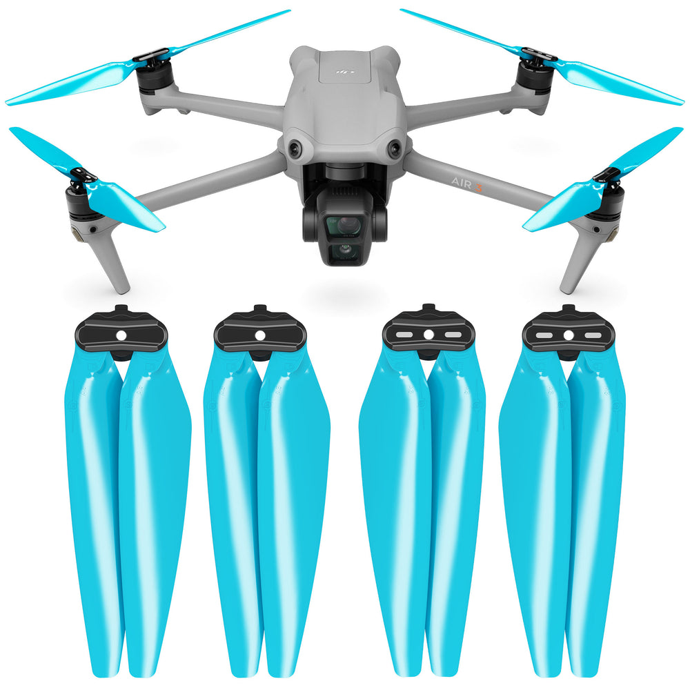 DJI Air 3 STEALTH Upgrade Propellers -x4 BLUE