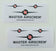 MAS Premium Stickers x2