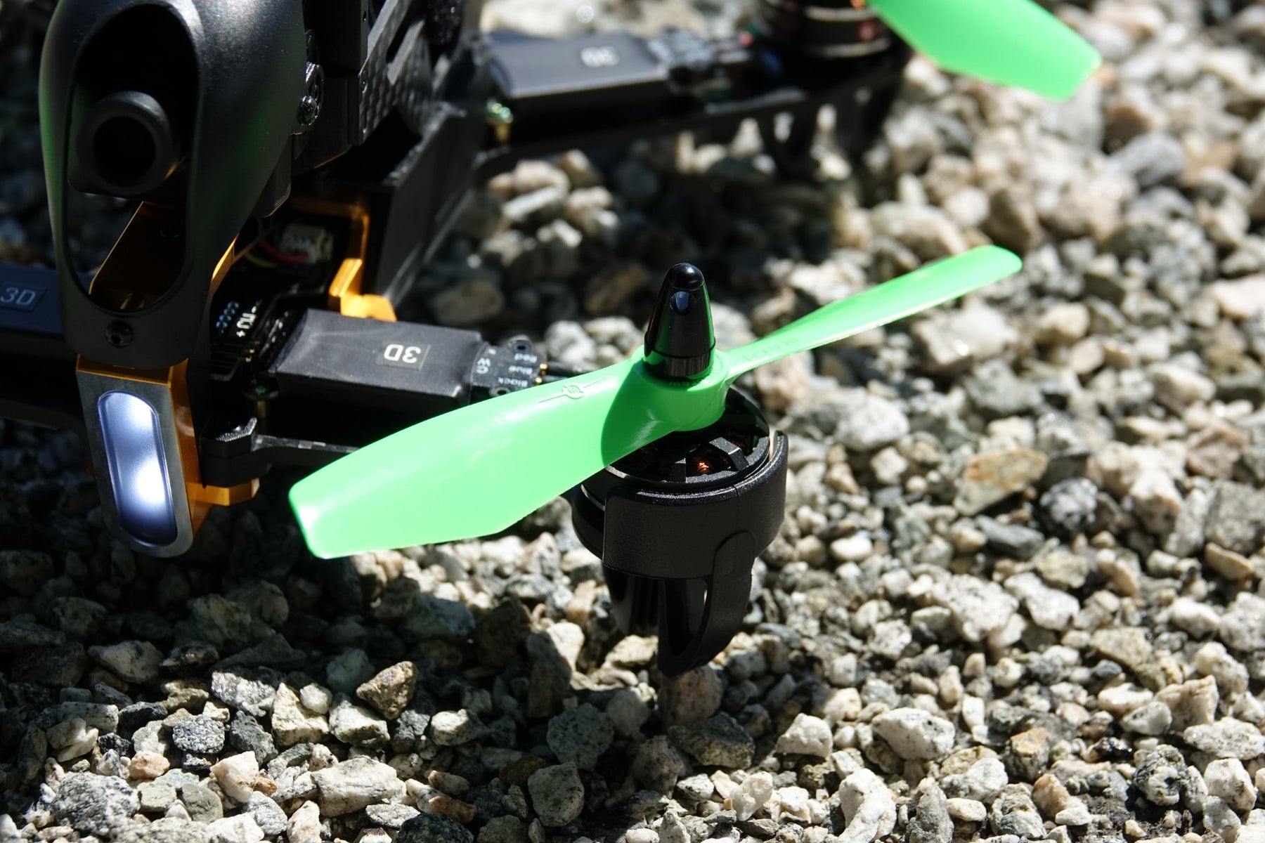 FPV Bullnose racing / Freestyle Propellers- 5x4.5 Prop Set x4 Green