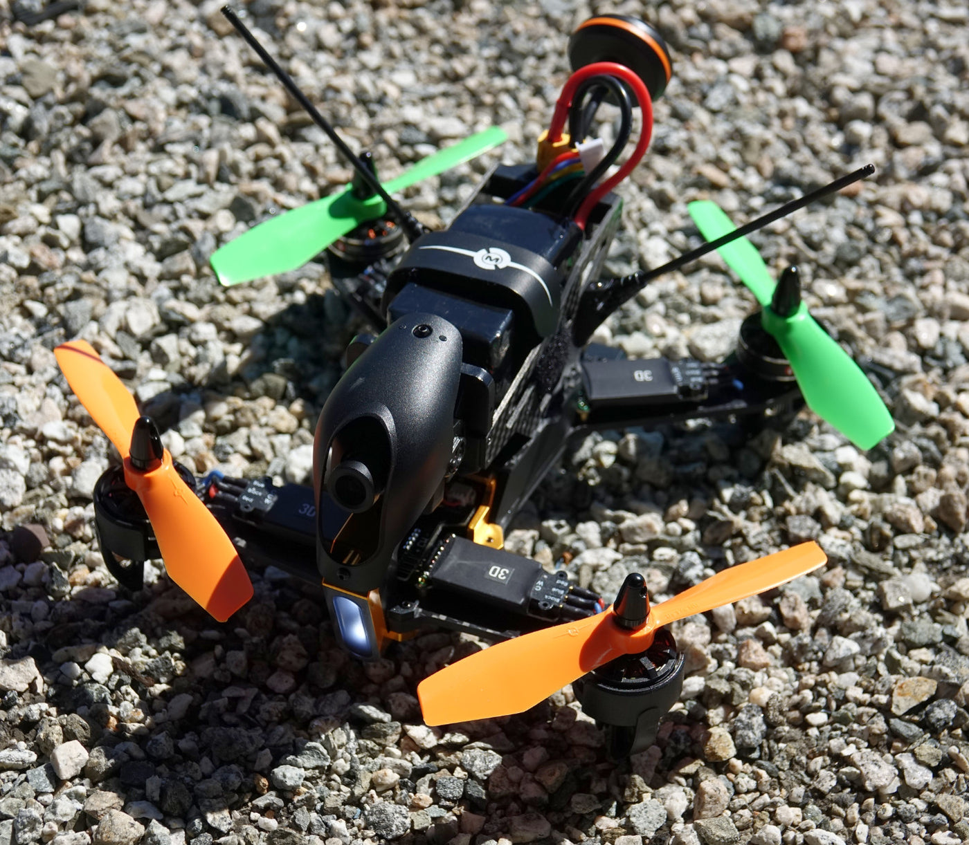 FPV Bullnose racing / Freestyle Propellers- 5x4.5 Prop Set x4 Green