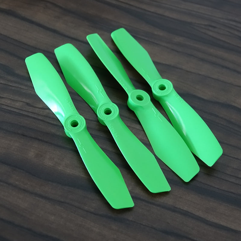 FPV Bullnose racing / Freestyle Propellers- 5x4.5 Prop Set x4 Green