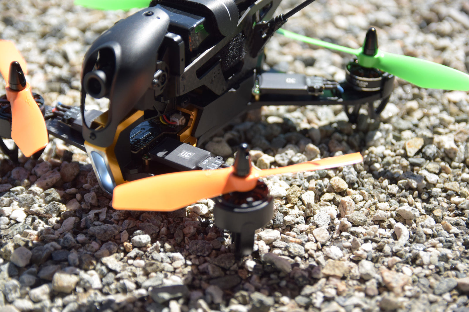 FPV Bullnose racing / Freestyle Propellers- 5x4.5 Prop Set x4 Orange