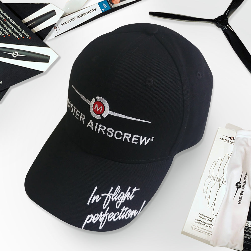 Master Airscrew | Base Ball Hat - Black