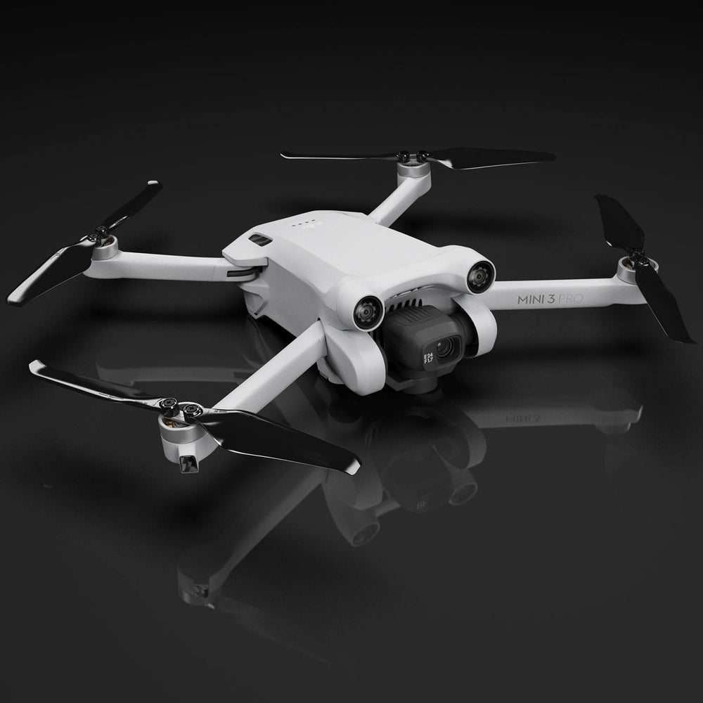 DJI Mini 3 Pro / 4 Pro STEALTH Upgrade Propellers - x4 Black